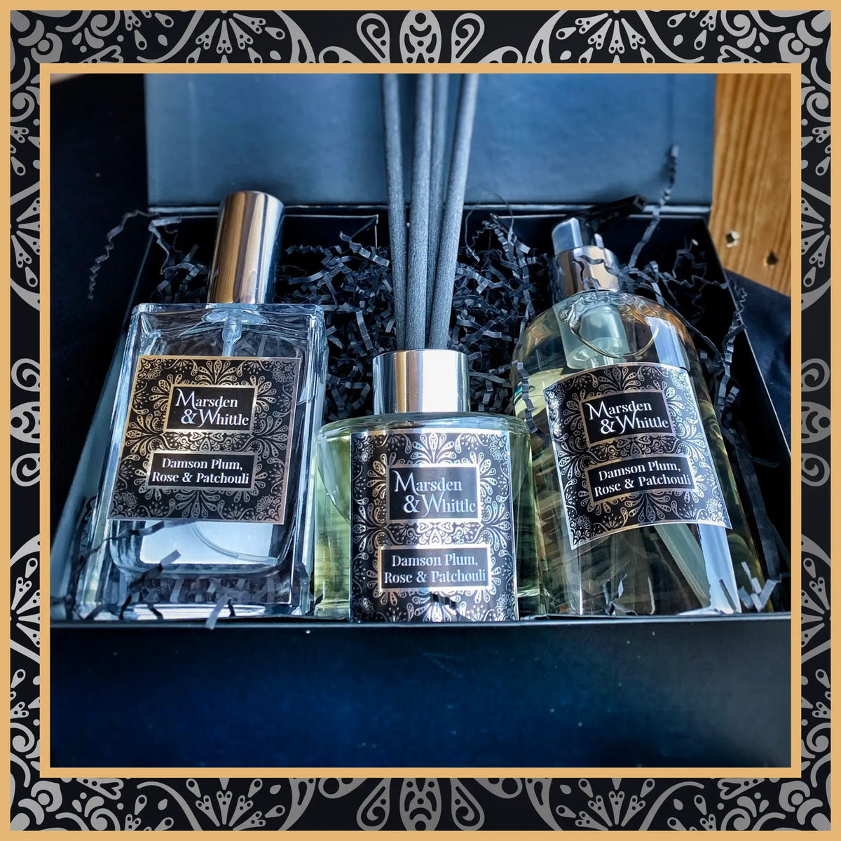 Reed Diffuser, Room Mist and Hand Wash Gift Set | Marsden & Whittle