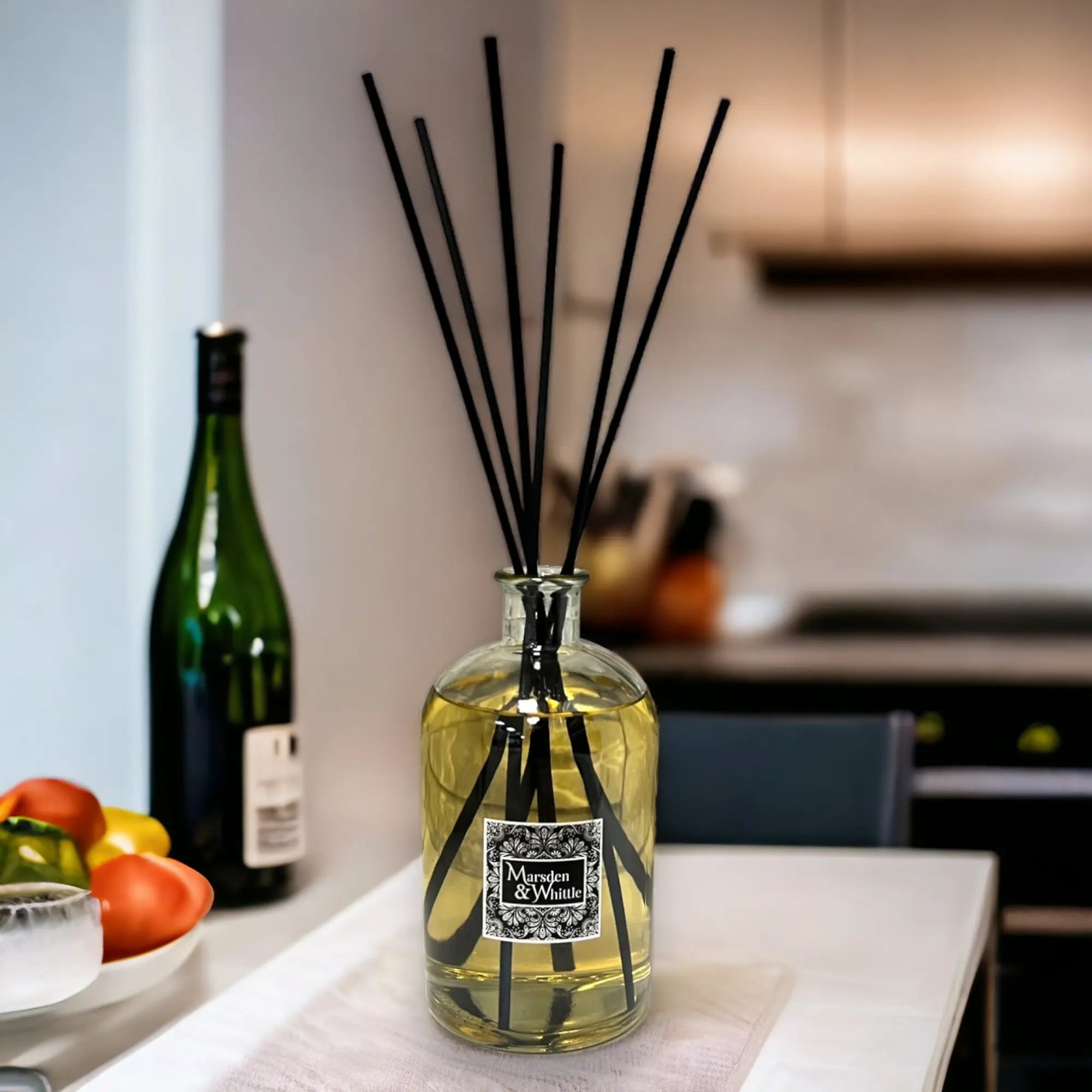Damson Plum, Rose & Patchouli Statement Diffuser – Marsden & Whittle